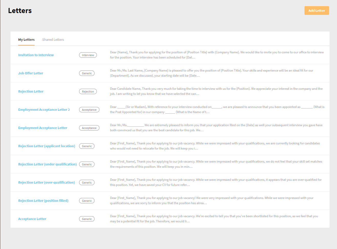 Letters Just Got Better - UX and UI Upgrade – Talentera