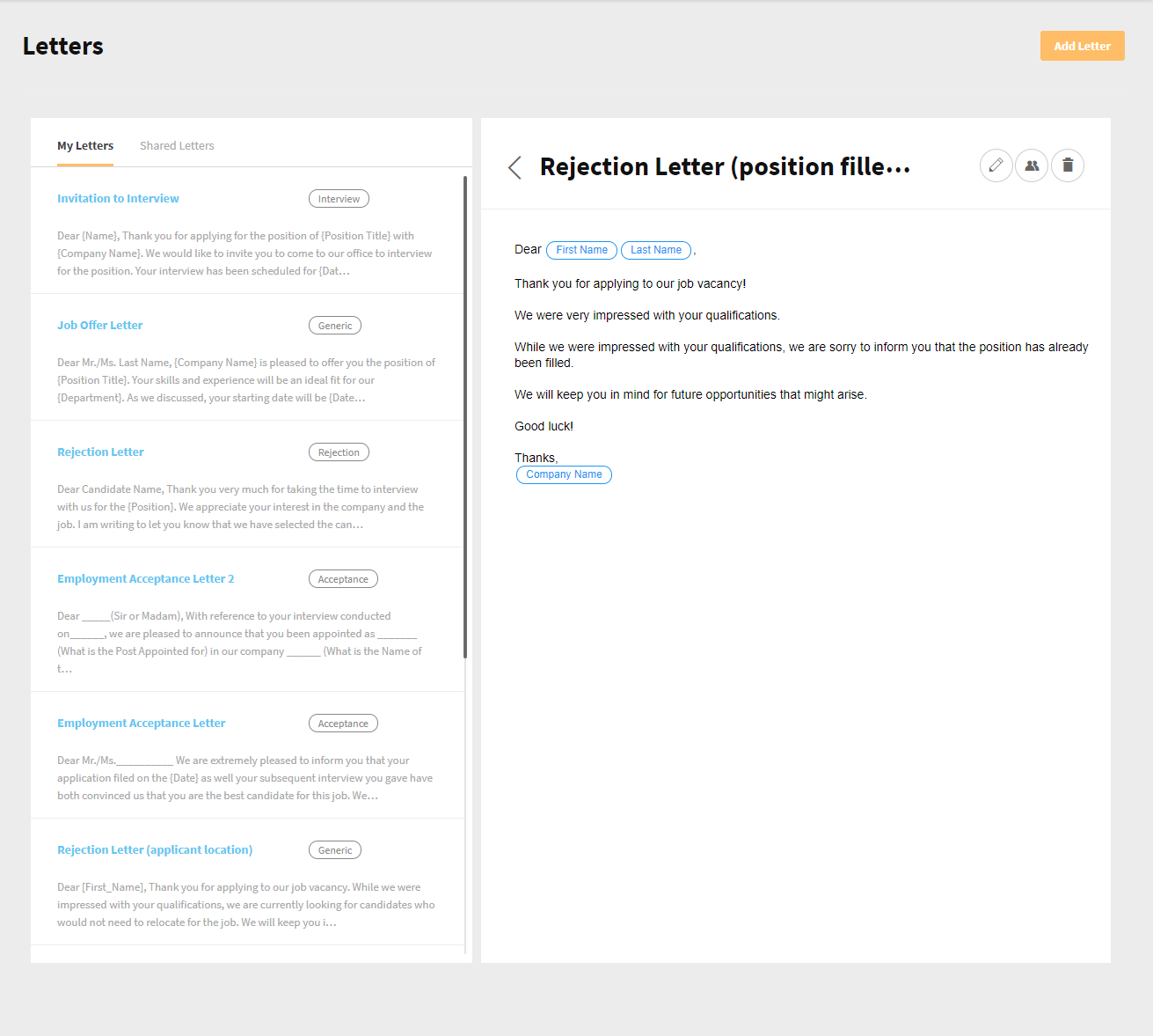Letters Just Got Better - UX and UI Upgrade - Talentera