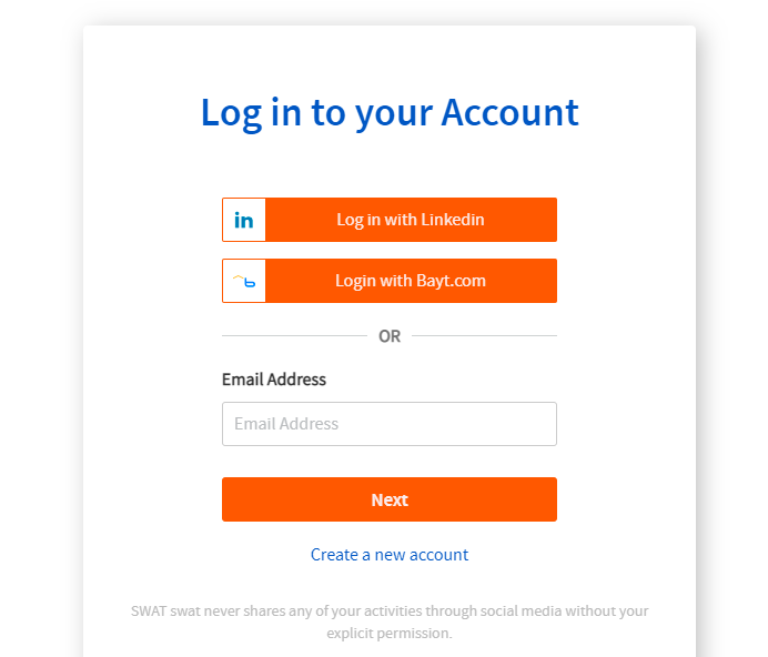 Introducing login with bayt feature - Talentera