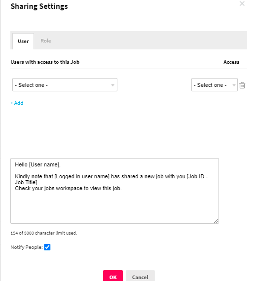 New access capabilities for the share/unshare function