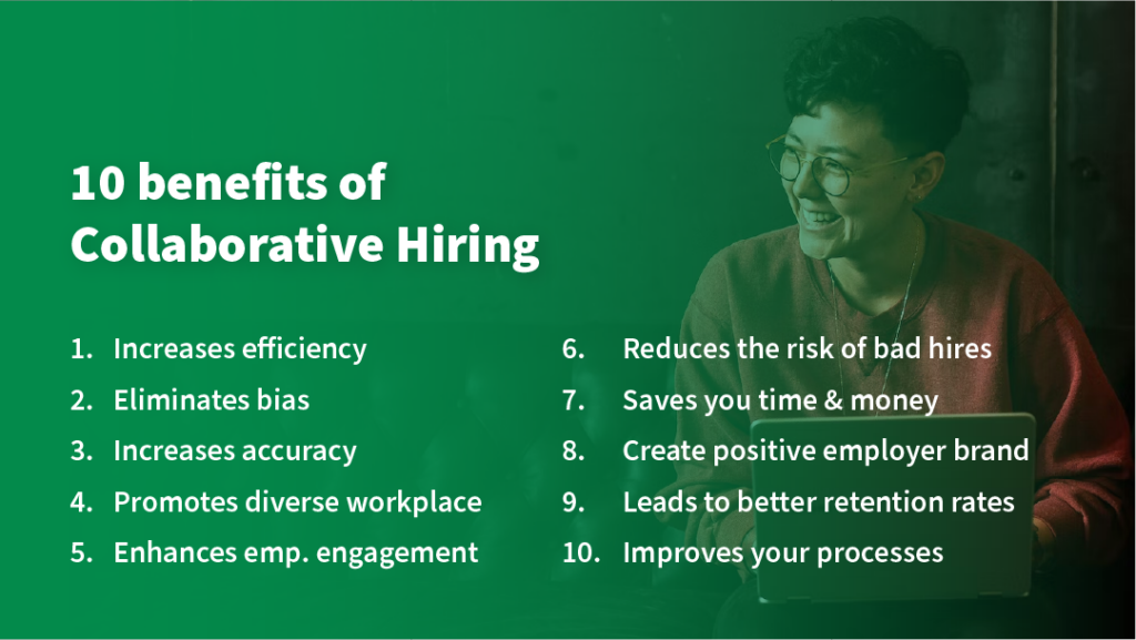 10 Benefits of Collaborative Hiring - Talentera