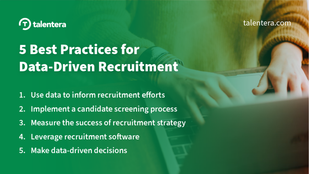 How data-driven recruitment can lead you to hiring success – Talentera